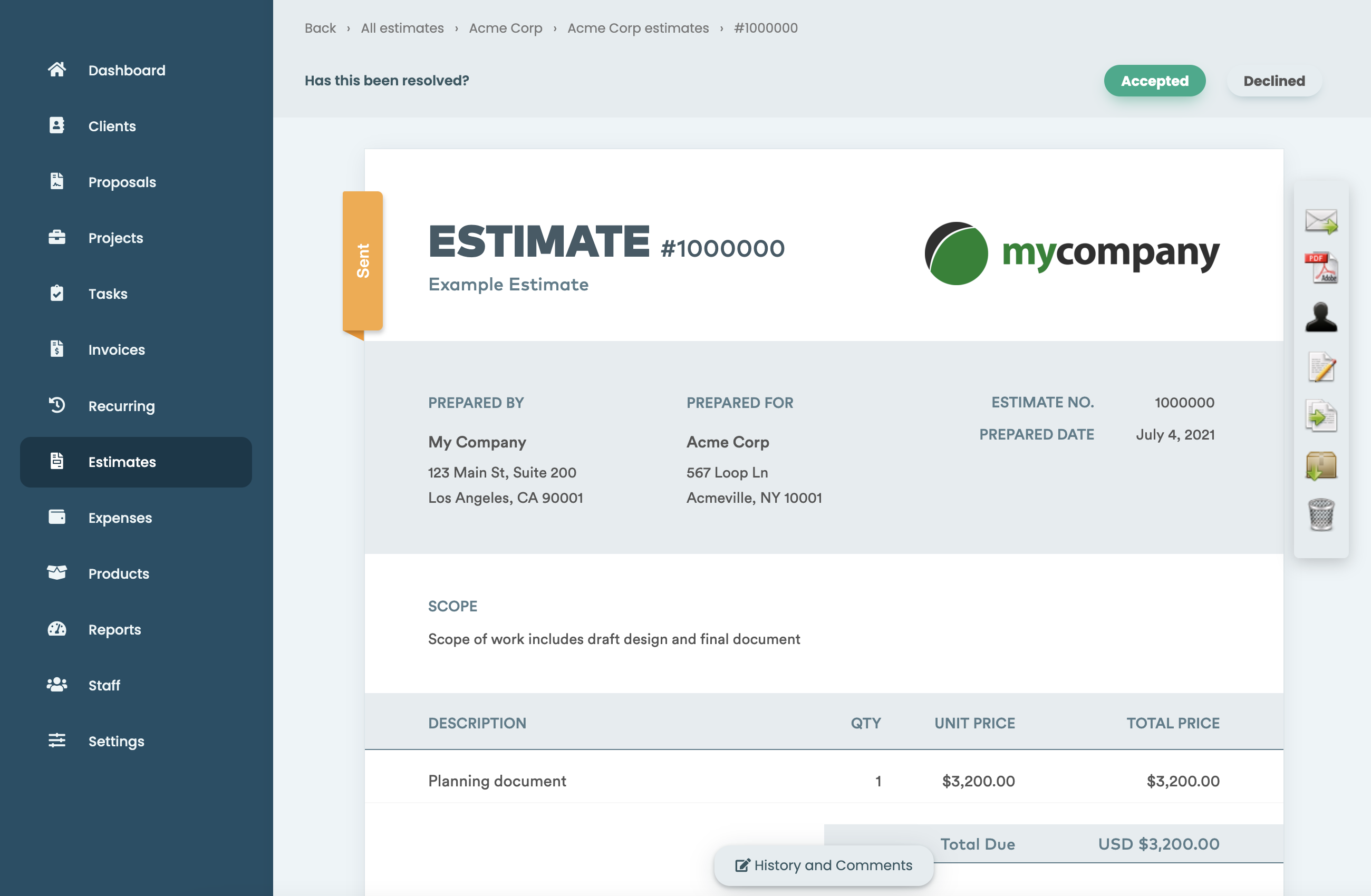 Clientary Features Tour